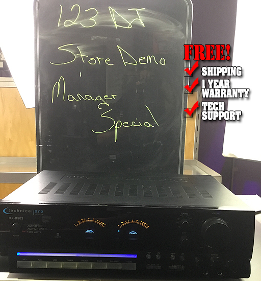 RXB-503 | DJ Audio | Chicago DJ Equipment | 123DJ