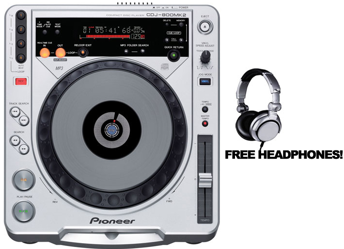 Pioneer CDJ-800MKII | CD Players | DJ Equipments | 123dj.com