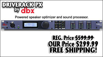 DJ Crossovers | Subwoofer Crossovers | 123DJ | Chicago DJ Equipment