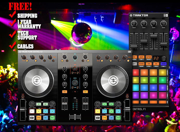 Traktor F1S2 Combo | DJ Controllers | DJ Equipments | 123dj.com