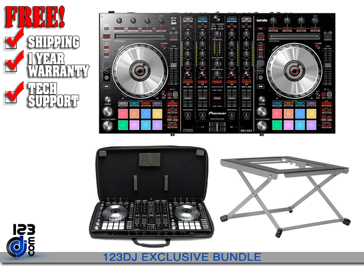 Pioneer DDJ-SX2 + Magma Case + Riser | DJ Controllers | DJ Cases and ...