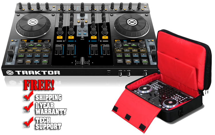 Traktor S4 BRLDIGITALXL Combo | DJ Controllers | DJ Equipments | 123dj.com