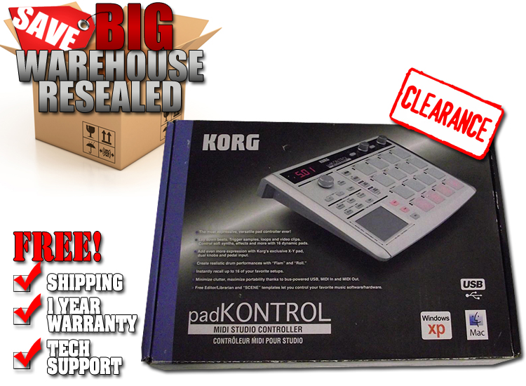 Korg padKONTROL | DJ Controller | DJ Equipment | 123DJ
