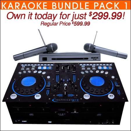 DJ Karaoke Systems | Technical Pro | Gemini | Gem Sound | 123DJ ...