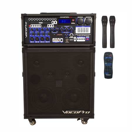 VocoPro CHAMPION-REC 3 & 4 | DJ Karaoke Systems | DJ Audio | Chicago DJ ...