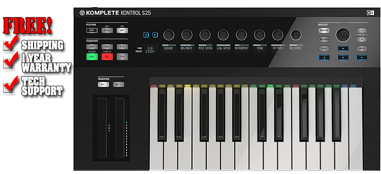 Native Instruments Komplete Kontrol S25 | MIDI Controllers | Chicago DJ ...