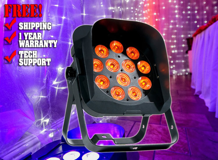 ADJ Flat Par QA12XS | DJ Parcans | DJ LED Lights | 123dj.com