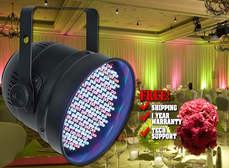 Irradiant LED Par 56S-5B RGB High Powered LED Par Can with Four ...