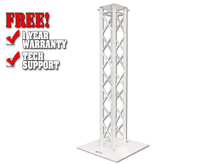 Global Truss White Lighting Truss 6.56 Ft F34 Totem System | DJ Stands ...