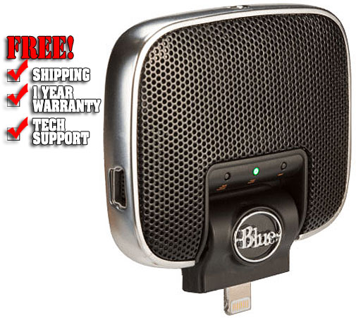 Blue MIKEYII Deluxe Mini Mic | DJ Microphones | DJ Audio | Chicago DJ ...