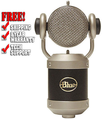 Blue MOUSE Professional Recording Microphone | DJ Microphones | DJ ...