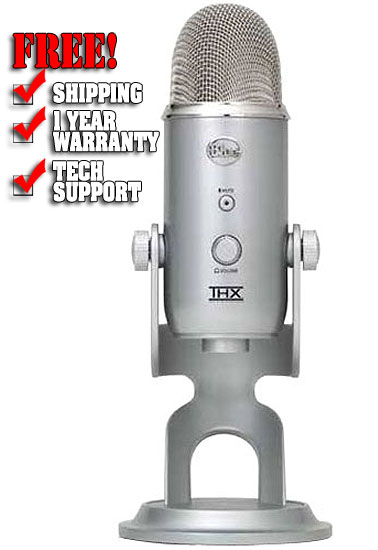Blue YETI Professional Variable Pattern USB Microphone | DJ Microphones ...