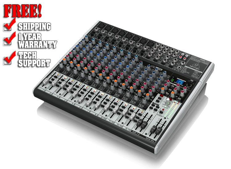 Behringer XENYX X2222USB, Studio Mixers, Console Mixers | 123dj.com