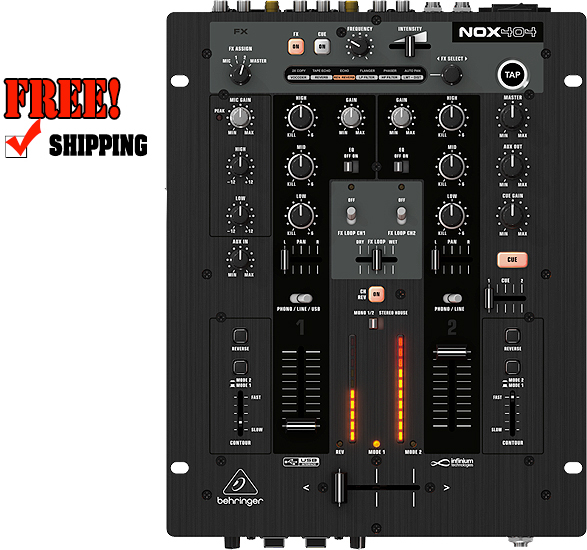 Behringer NOX404 Premium 2-Channel DJ Mixer