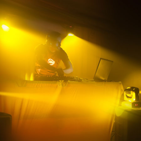 American DJ Inno Pocket Spot Pearl in White w/Cables | Light Packages ...