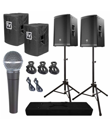 Electro-Voice ETX10P 10" Powered Speaker Package | DJ Speakers | DJ ...