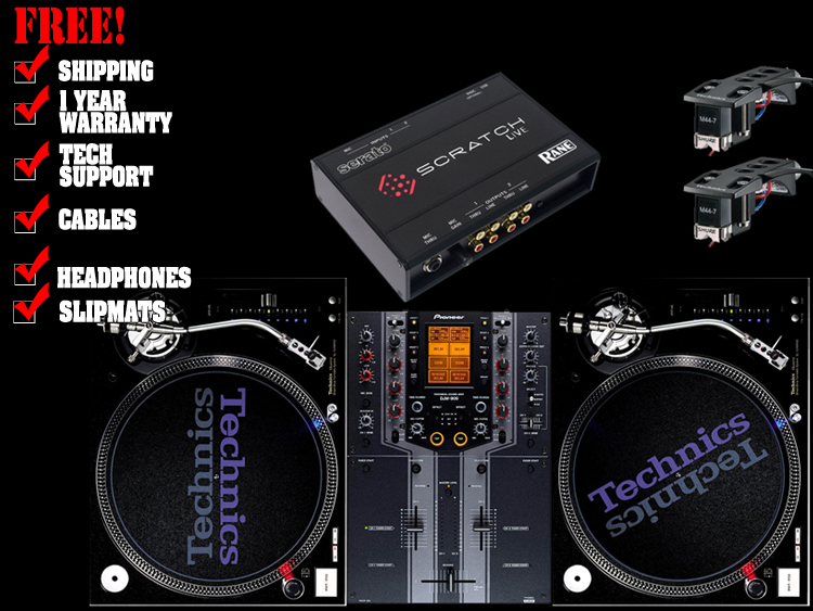 Turntable DJ Packages -D-Star Pack