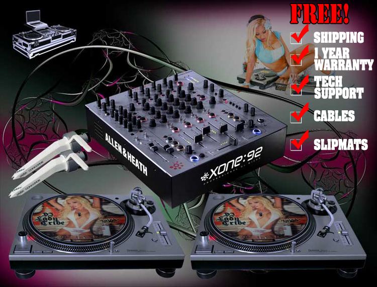 Turntable DJ Packages - Trance to Go Pack