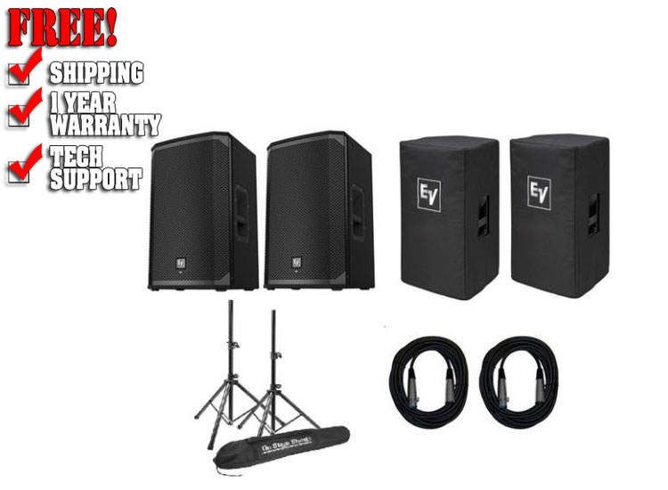 Electro Voice EKX15P Loudspeaker Package | DJ Speakers | LED ParCans ...