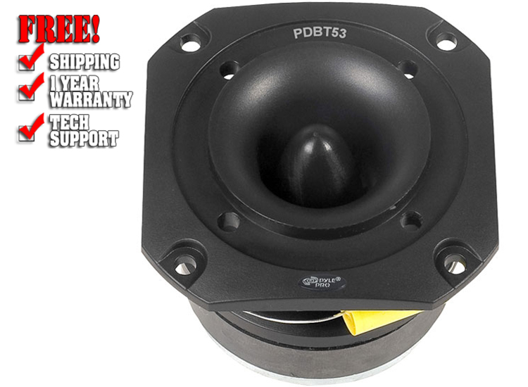 PylePro 1" Die-Cast Titanium Super Tweeter | DJ Microphones | Chicago ...