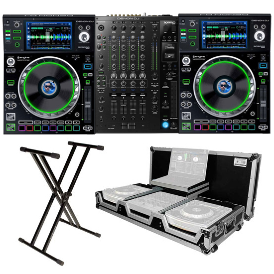 (2) Denon SC5000 Prime Media Players and X1850 Prime 4-Channel Club ...