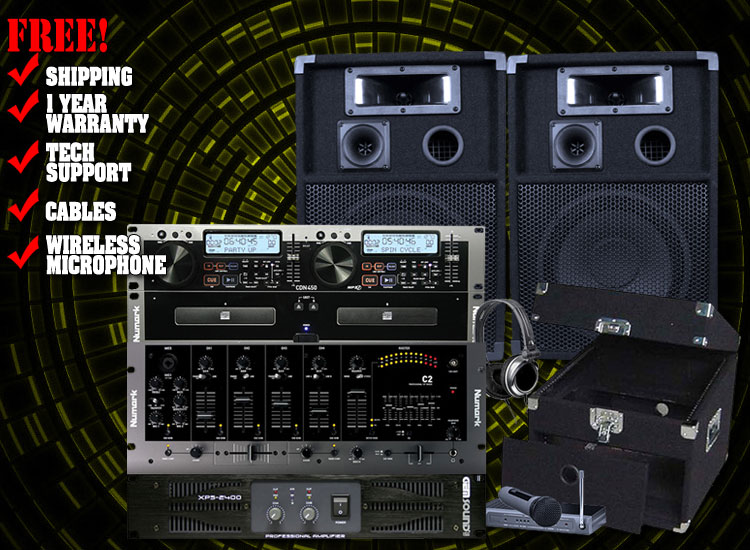 Numark Mobile Pack 10