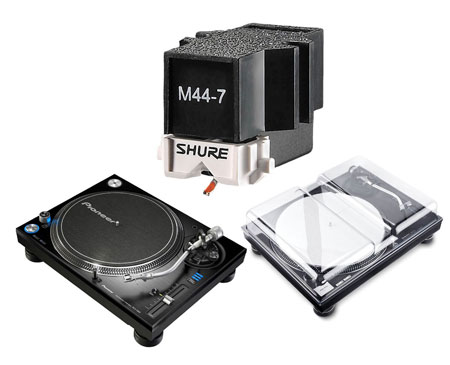 Pioneer PLX-1000 + Decksaver + Cartridge | DJ Turntable | DJ ...